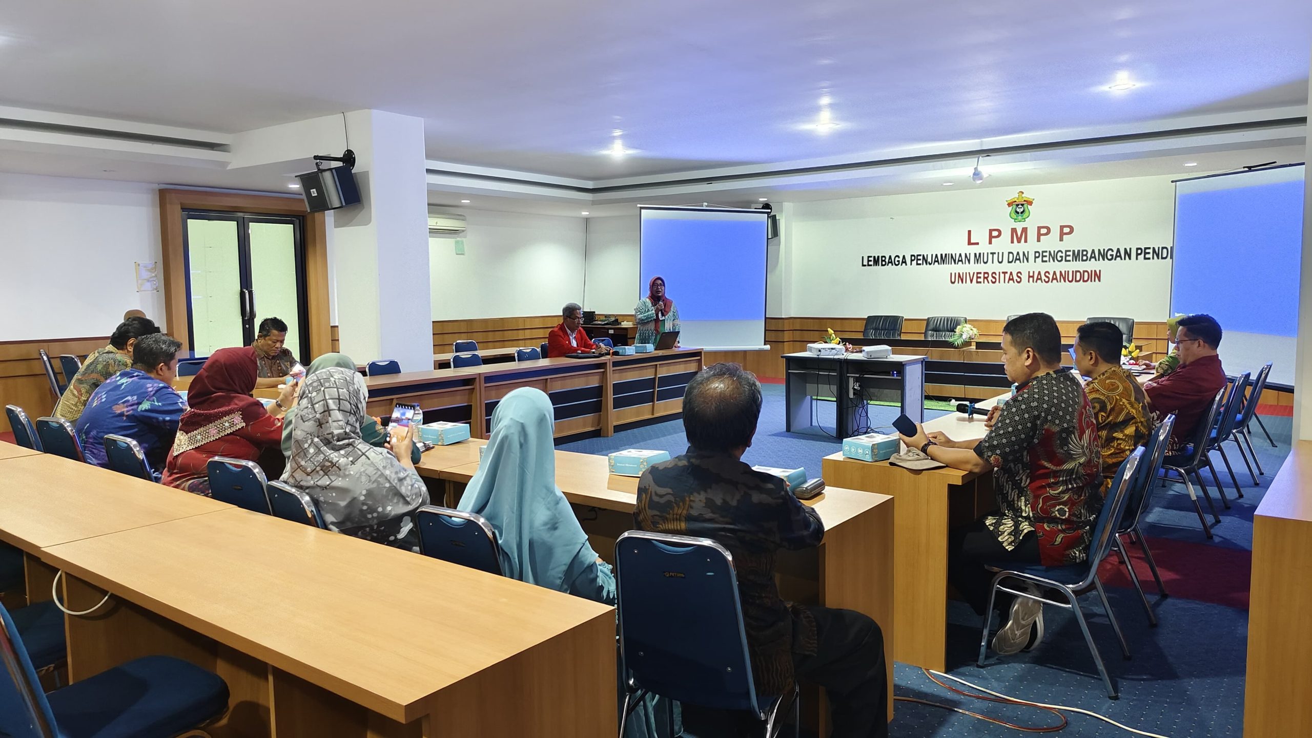 LPMPP Unhas Terima Kunjungan Benchmarking Tim LPMPP Untad - LPMPP UNHAS